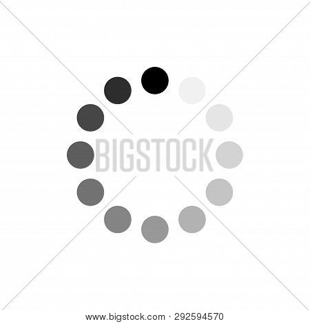 Loading Circle Icon. Vector & Photo (Free Trial) | Bigstock