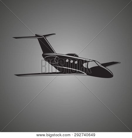 Private Jet Vector Vector & Photo (Free Trial) | Bigstock