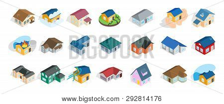 Modern House Icon Set Image & Photo (Free Trial) | Bigstock