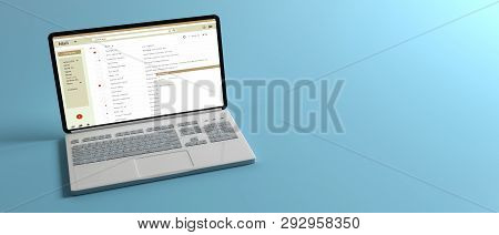 Email List On Computer Image & Photo (Free Trial) | Bigstock