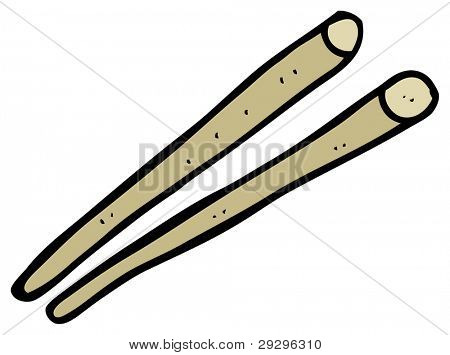 Chopsticks Cartoon ( Image & Photo (Free Trial) | Bigstock