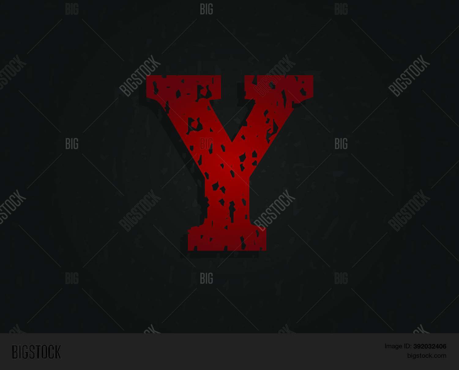 Y Vector Red Letter Vector & Photo (Free Trial) | Bigstock