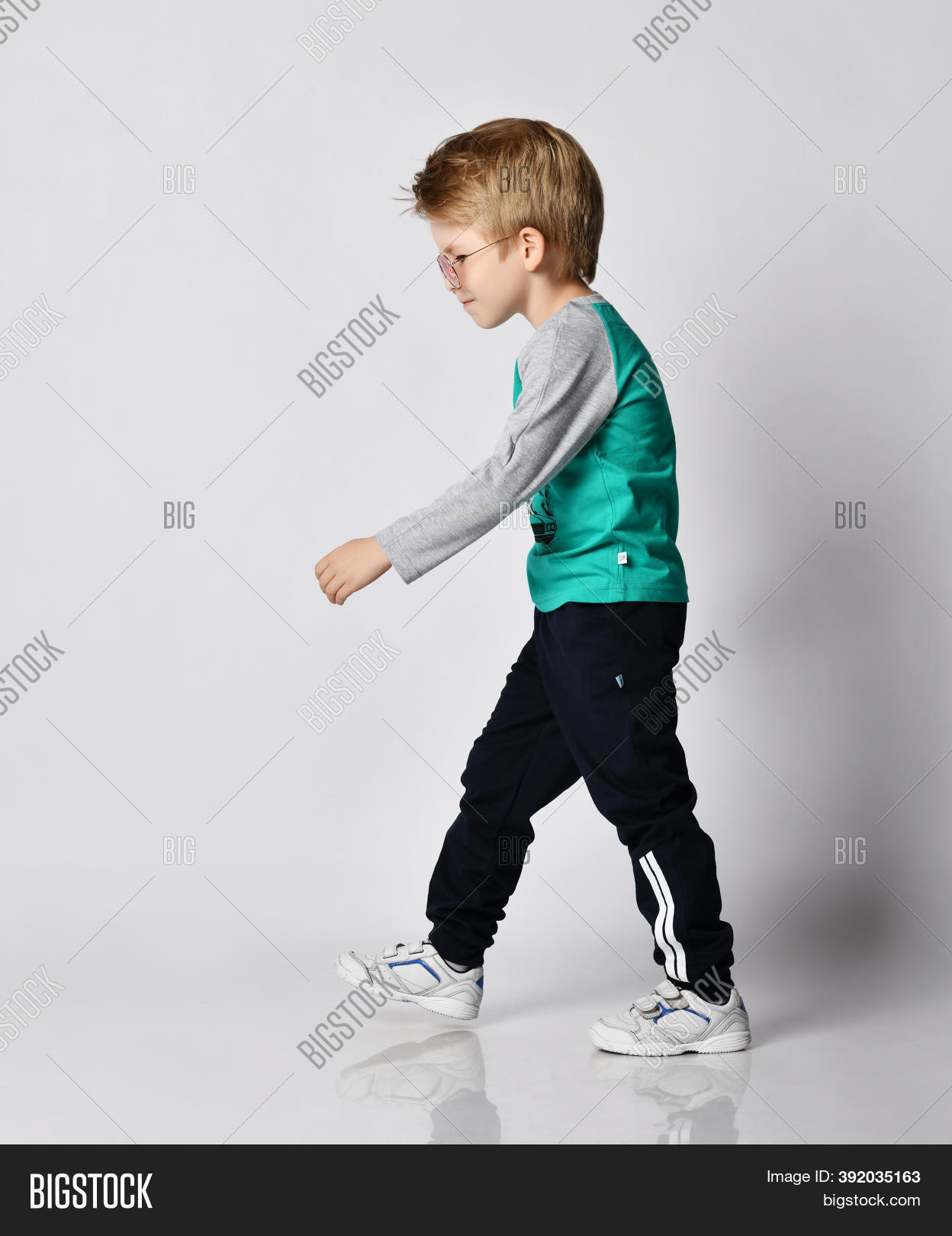Cheerful Frolic Kid Image & Photo (Free Trial) | Bigstock