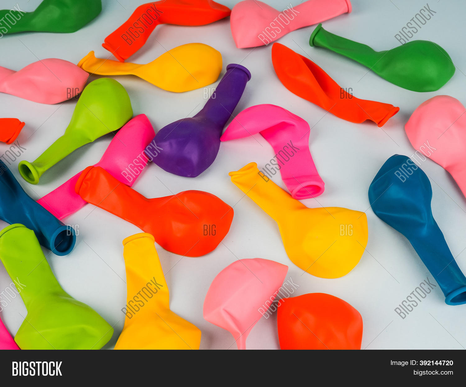Deflated Balloons. Image & Photo (Free Trial) | Bigstock