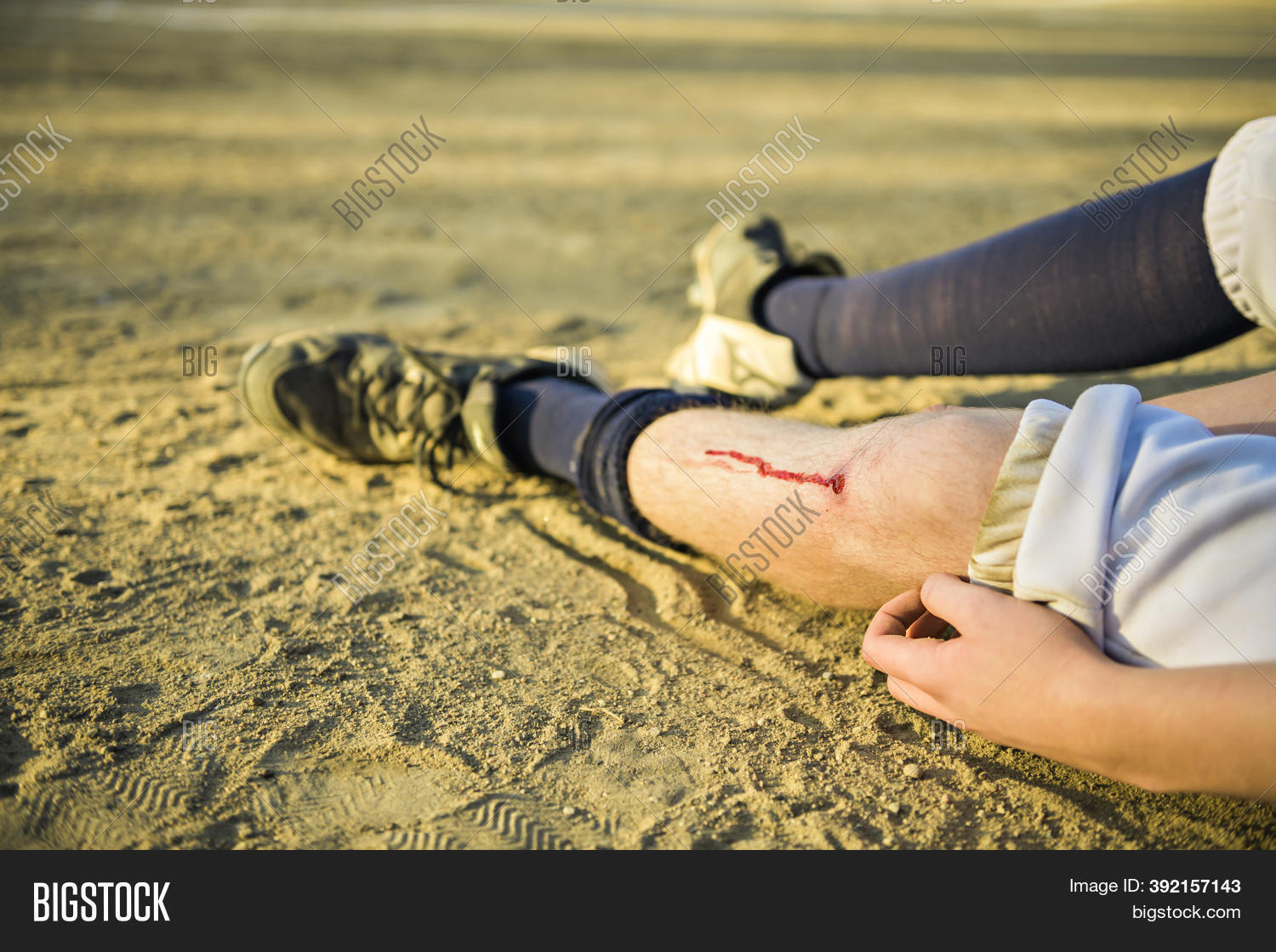 Pre-teen Child Injured Image & Photo (Free Trial) | Bigstock