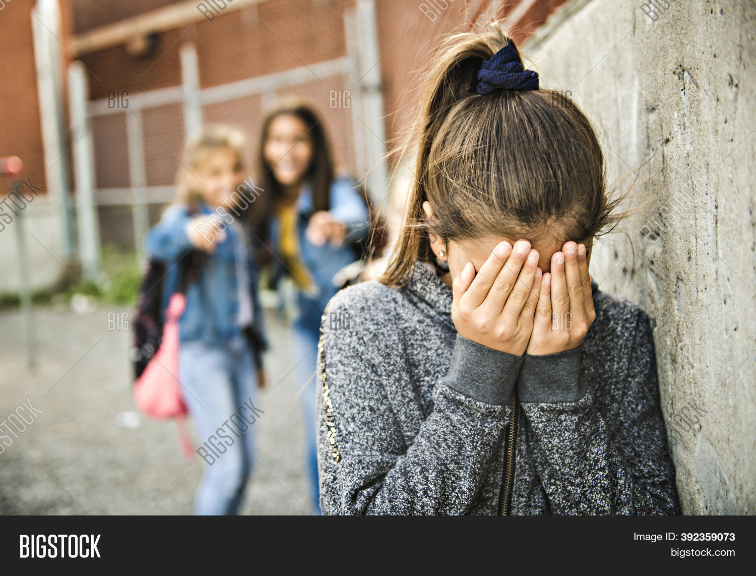Sad Girl Intimidation Image & Photo (Free Trial) | Bigstock