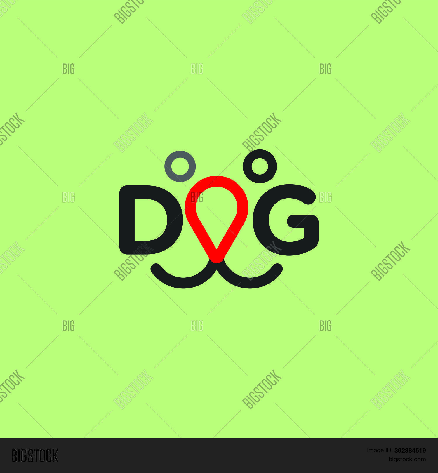 Letter Dog Logo Vector & Photo (Free Trial) | Bigstock