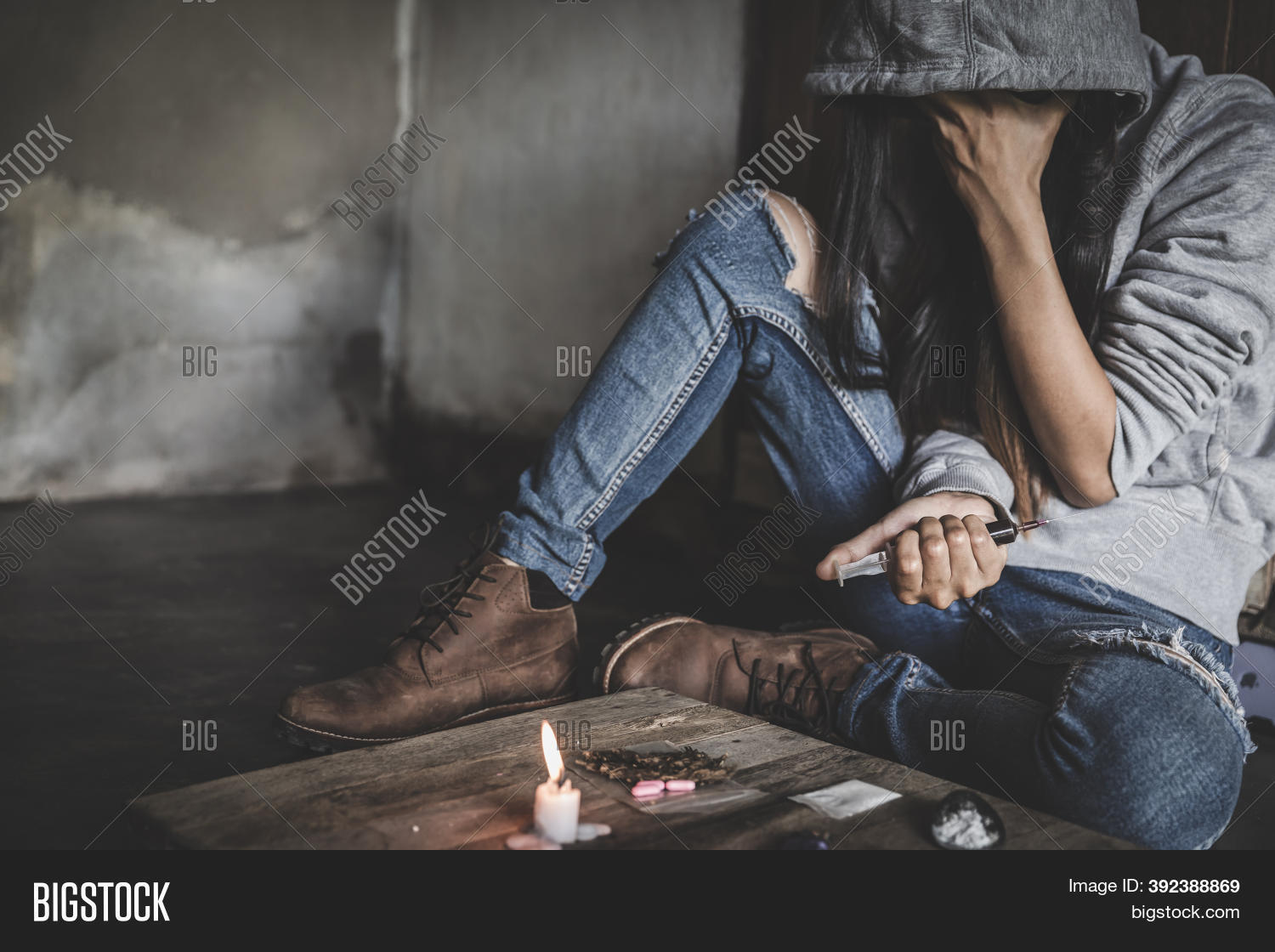 Needle Human Hand. Image & Photo (Free Trial) | Bigstock