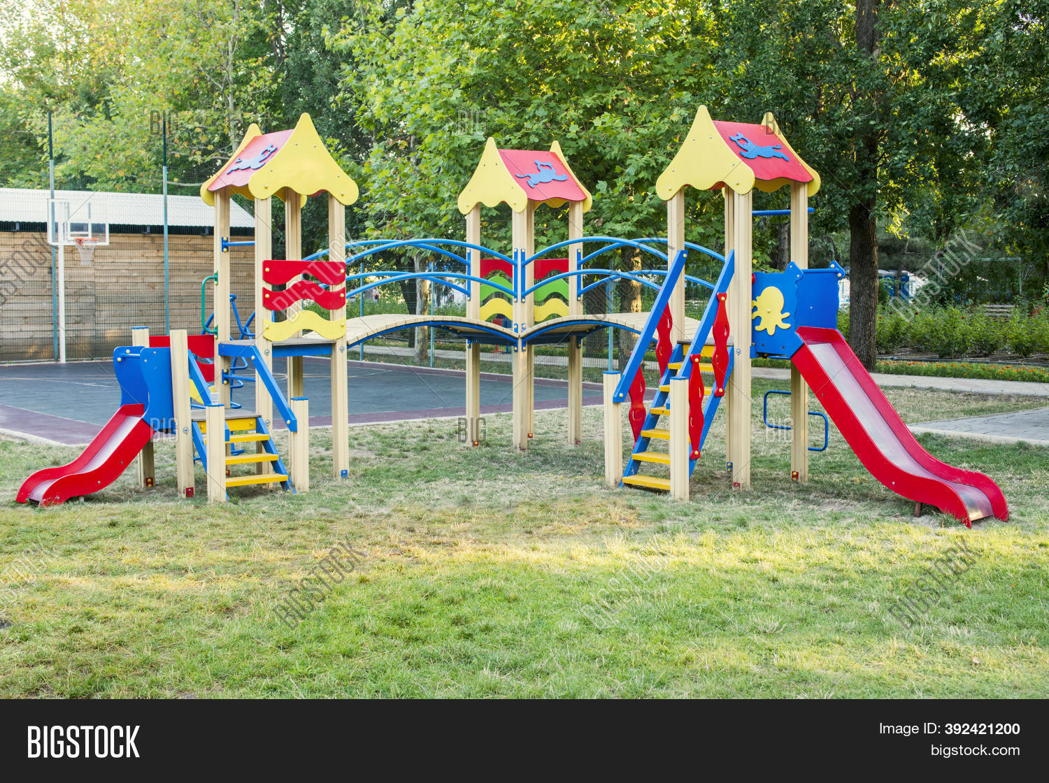 Colorful Playground On Image & Photo (Free Trial) | Bigstock