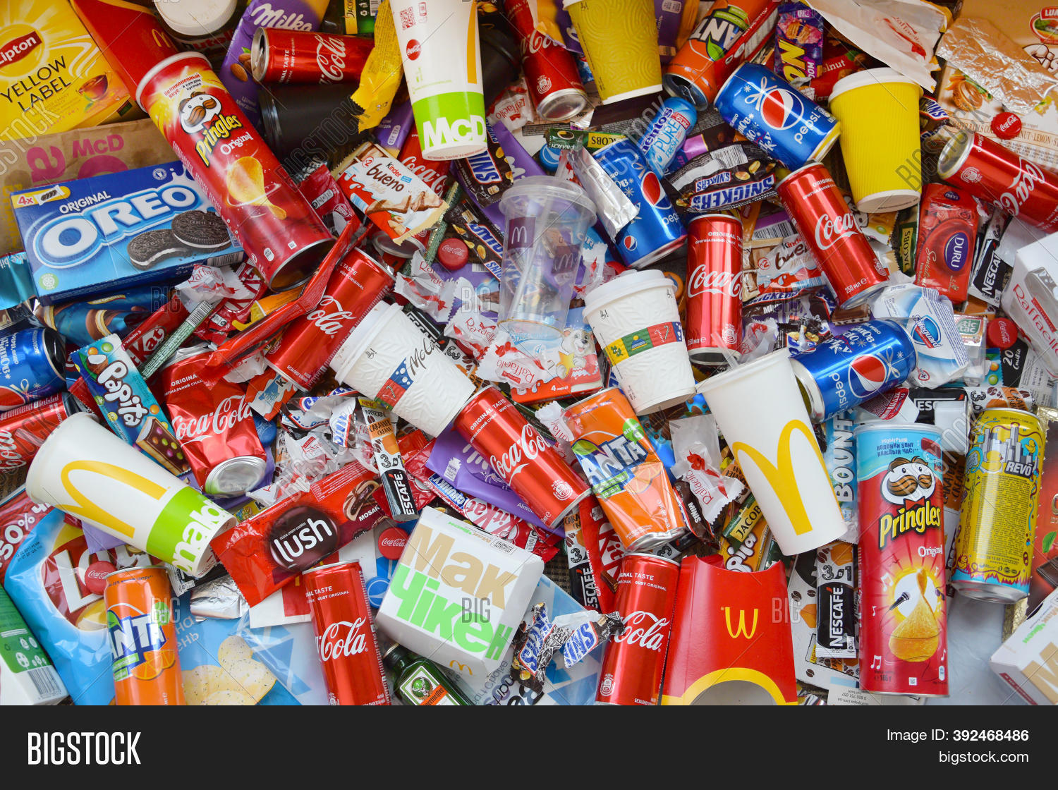 Many Wrappings Cans Image & Photo (Free Trial) | Bigstock