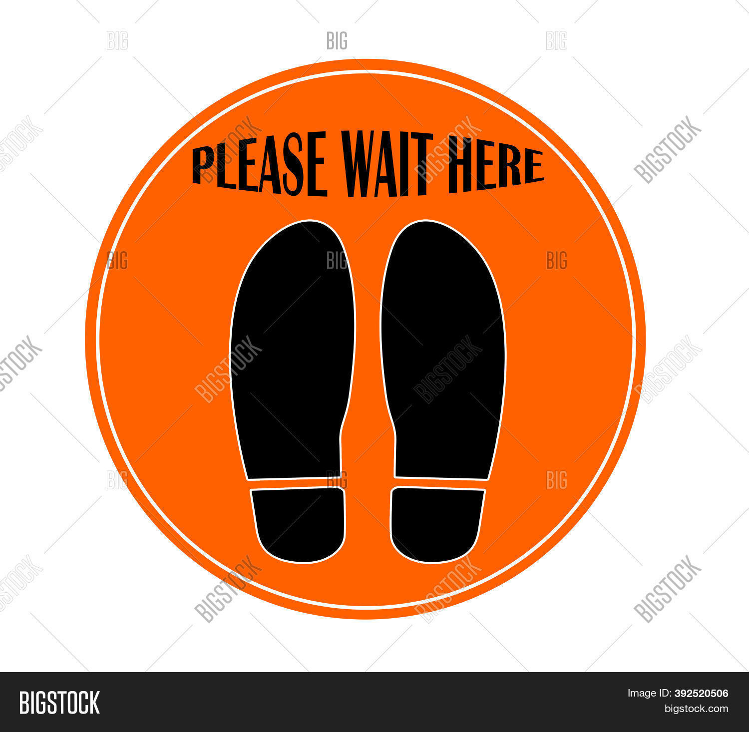 Orange Round Sign Text Image & Photo (Free Trial) | Bigstock