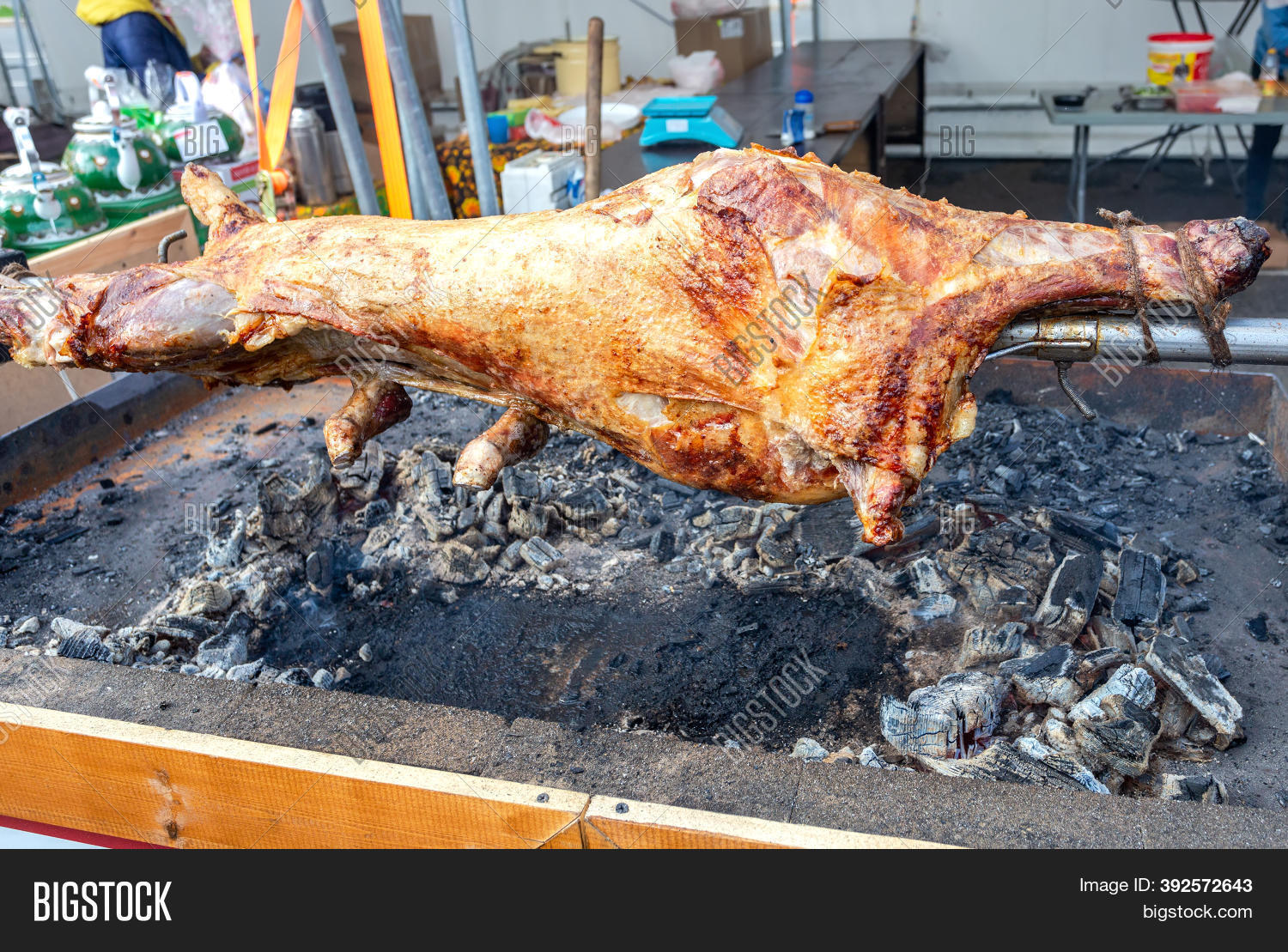 Cooking Lamb Carcass Image & Photo (Free Trial) | Bigstock