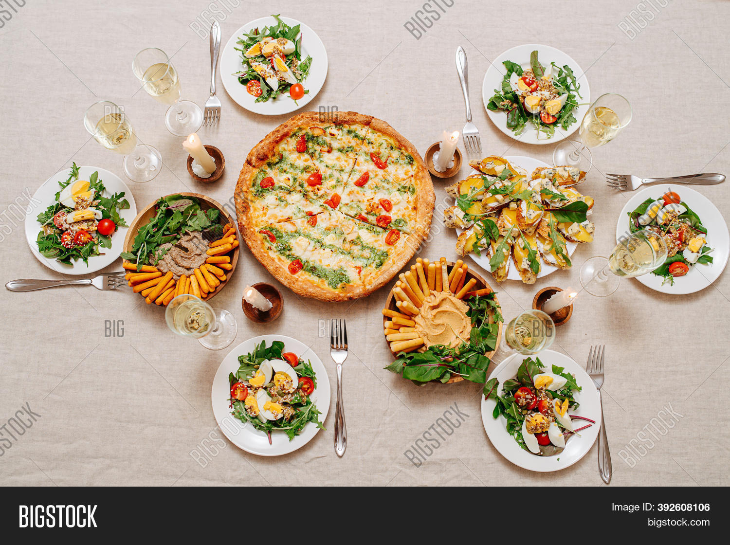 Top View Italian Image & Photo (Free Trial) | Bigstock