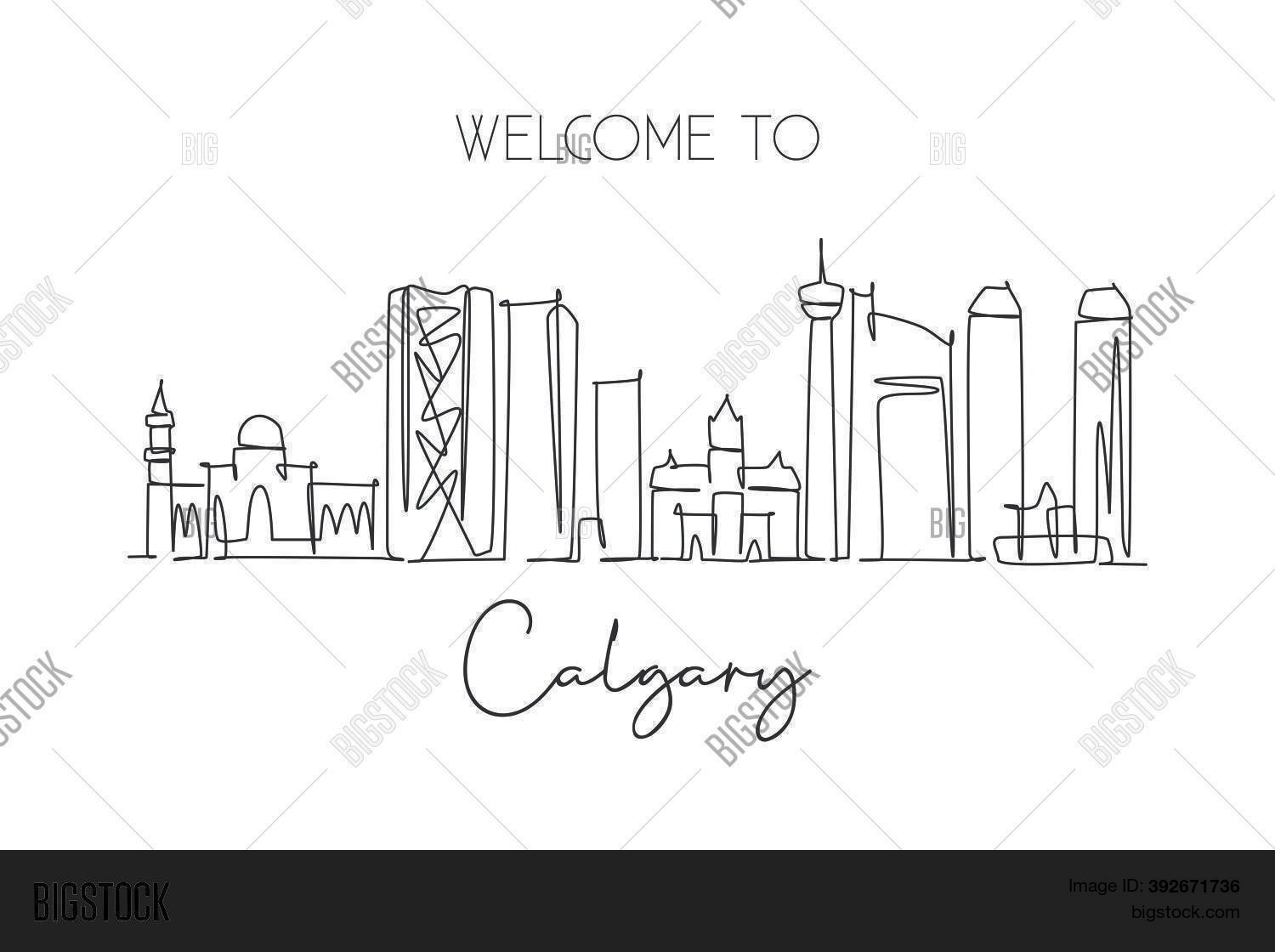 One Single Line Vector & Photo (Free Trial) | Bigstock