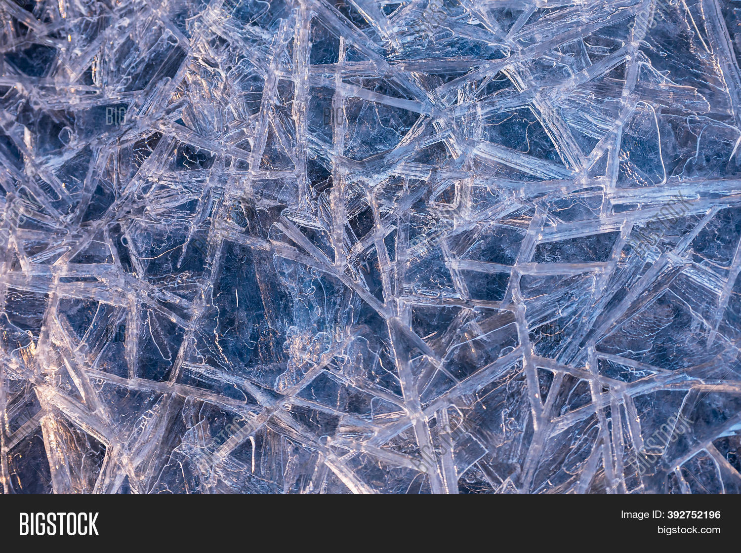 Ice Crystals On River Image & Photo (Free Trial) | Bigstock