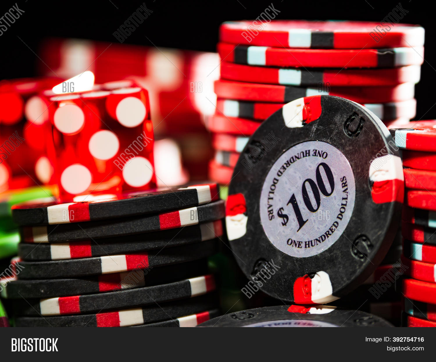 Casino Craps Dice Image & Photo (Free Trial) | Bigstock