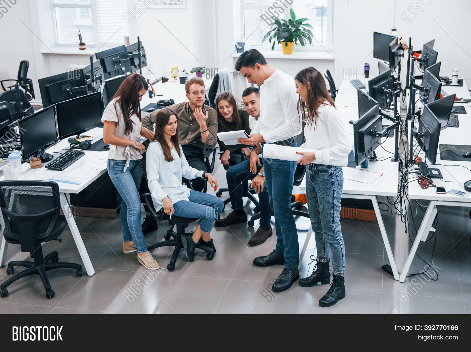 People Talking Working Image & Photo (Free Trial) | Bigstock