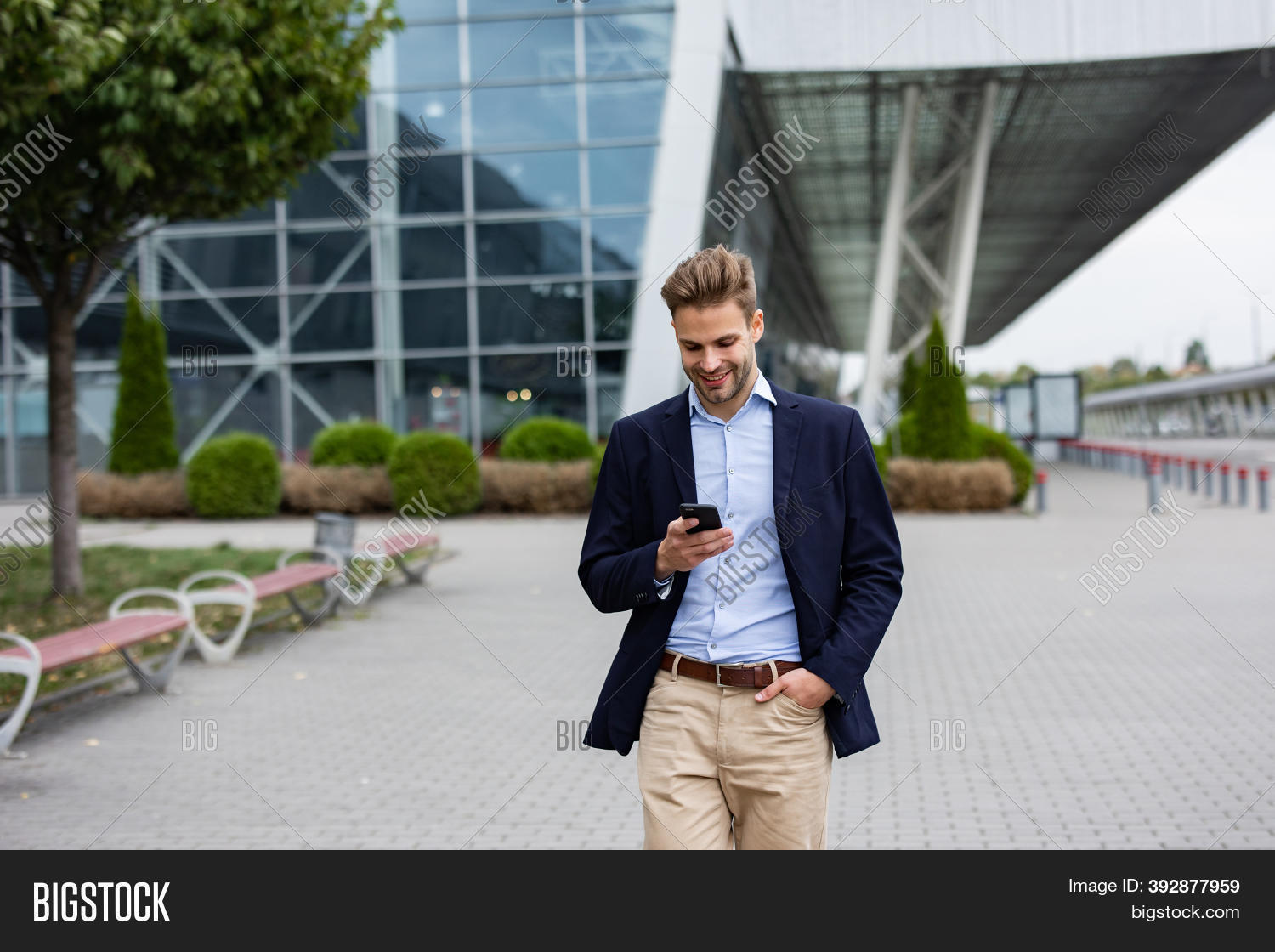 Handsome Office Worker Image & Photo (Free Trial) | Bigstock