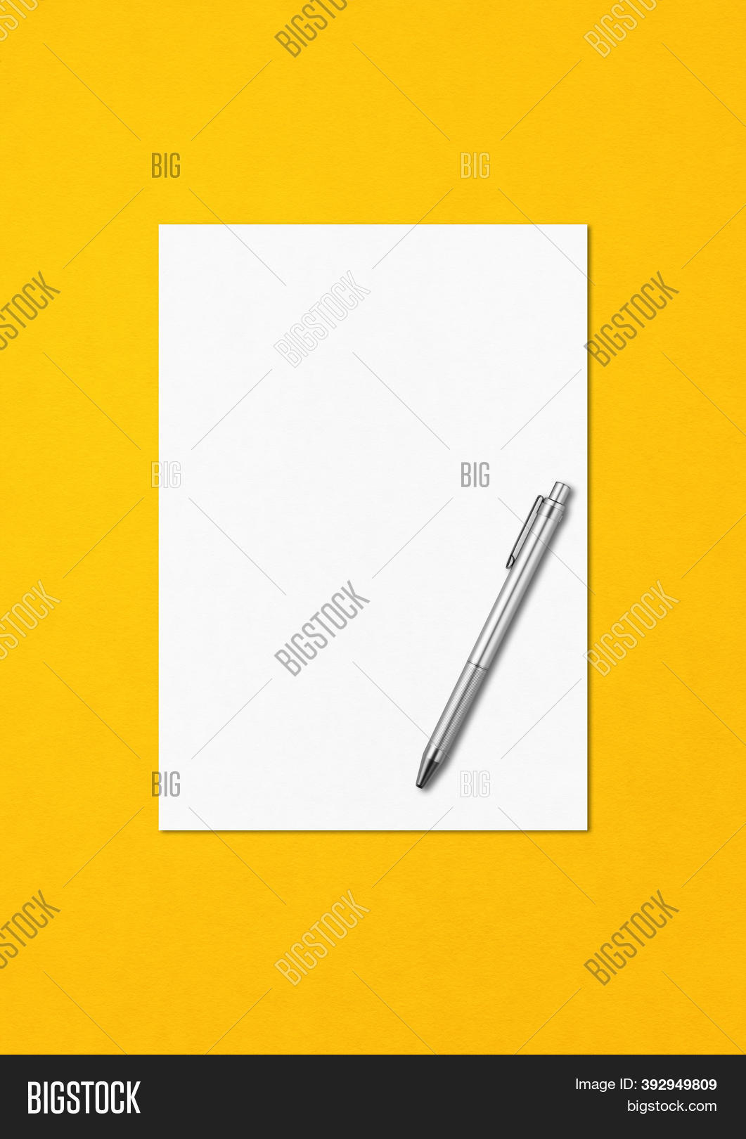 Blank A4 Paper Sheet Image & Photo (Free Trial) | Bigstock