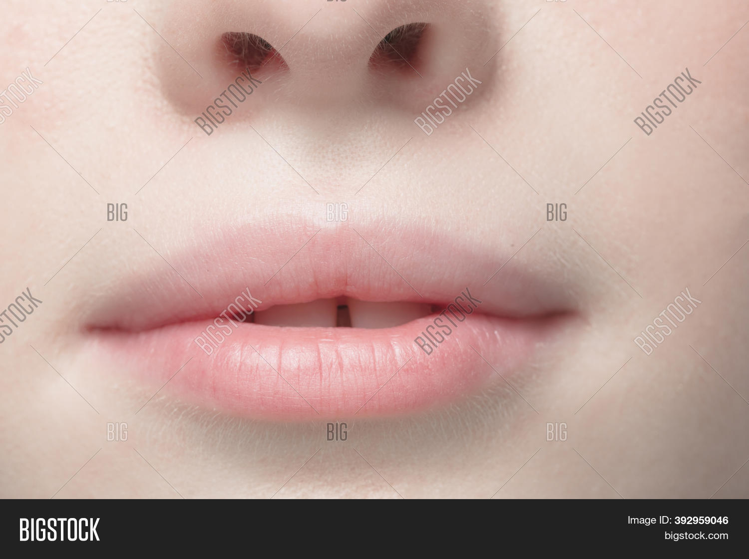 Lips Teeth. Close Image & Photo (Free Trial) | Bigstock