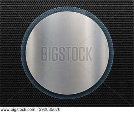 Metal Round Plate Vector & Photo (Free Trial) | Bigstock