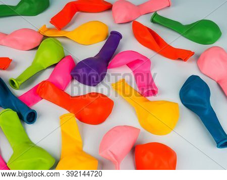 Deflated Balloons. Image & Photo (Free Trial) | Bigstock
