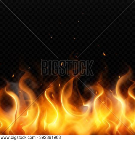 Flame Gold Fire On Vector & Photo (Free Trial) | Bigstock