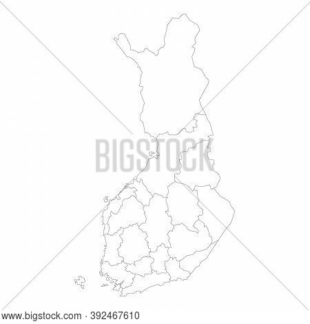 Blank Political Map Vector & Photo (Free Trial) | Bigstock