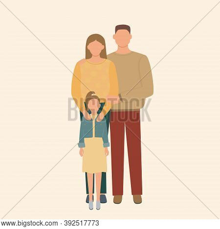 Family One Child. Vector & Photo (Free Trial) | Bigstock