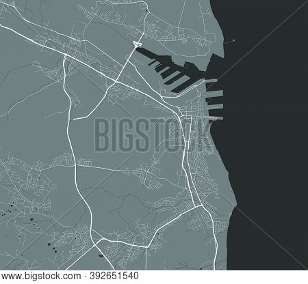 Urban City Map Gdynia Vector & Photo (Free Trial) | Bigstock