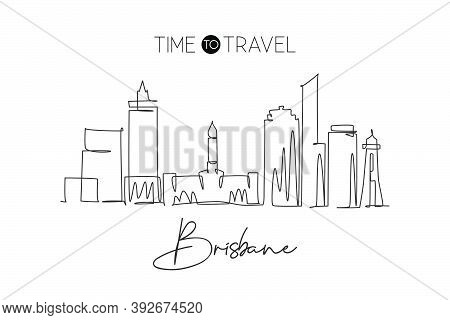 One Continuous Line Vector & Photo (Free Trial) | Bigstock