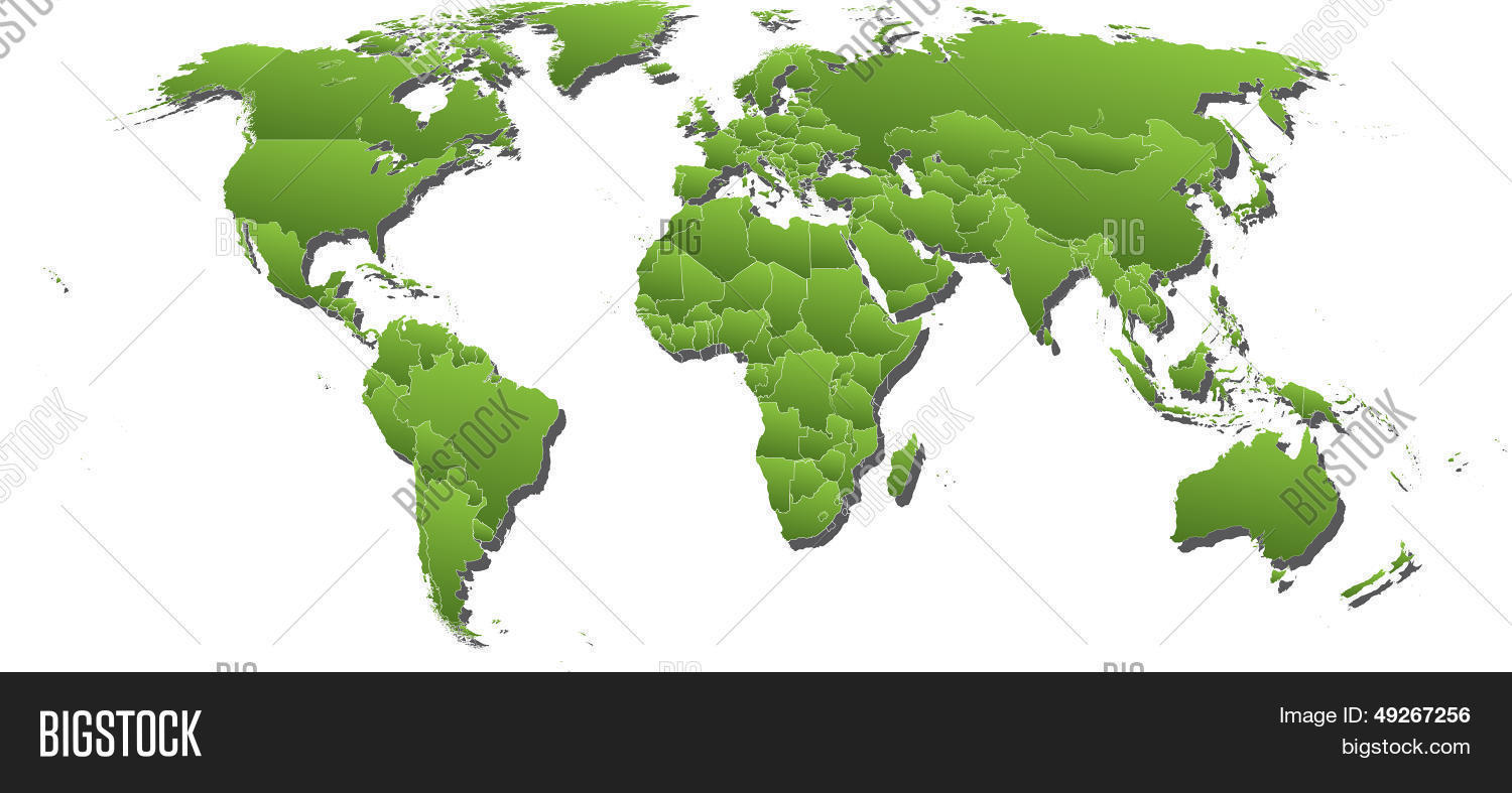 World Map Country Vector & Photo (Free Trial) | Bigstock