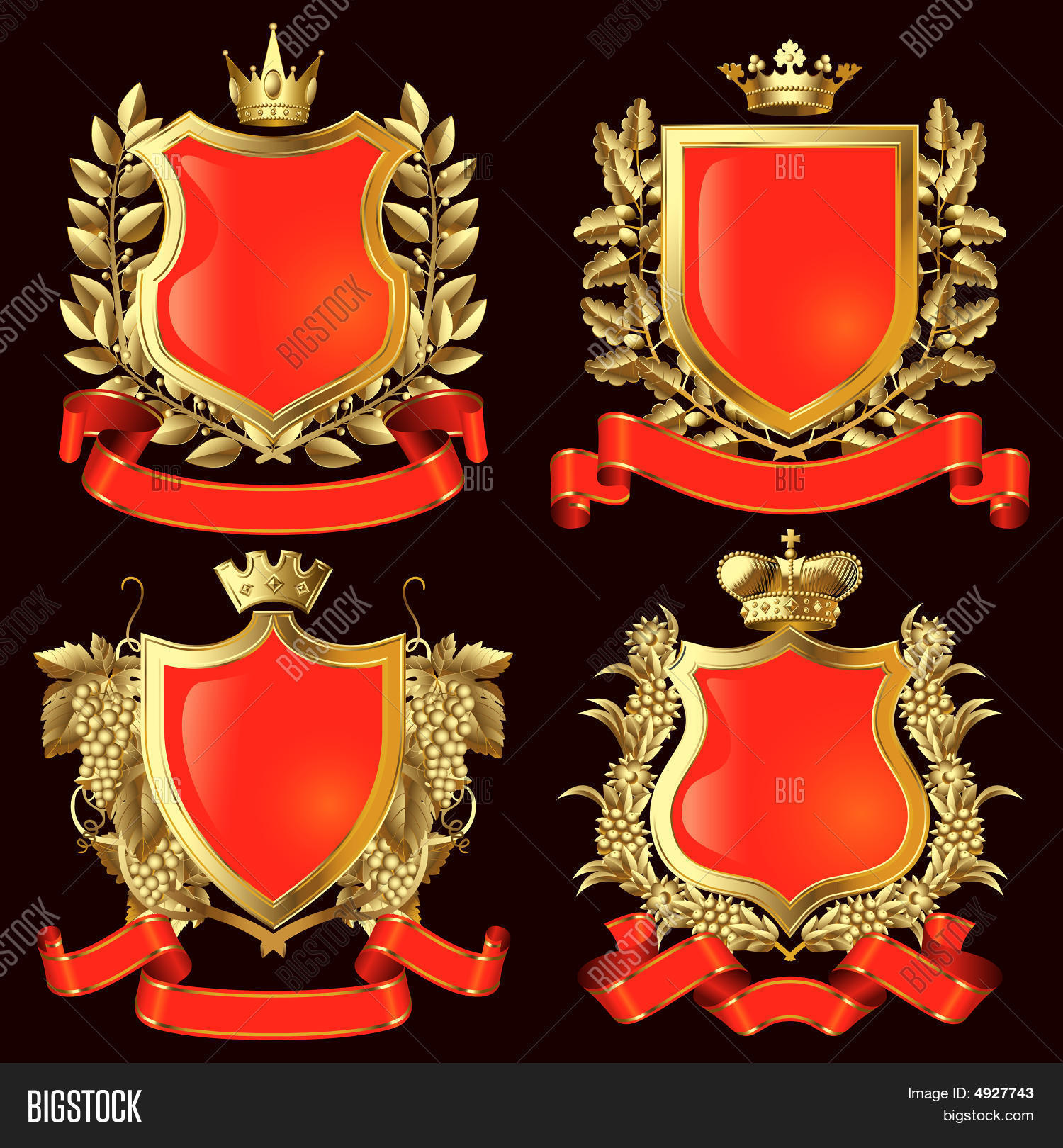 Heraldic Symbols Vector & Photo (Free Trial) | Bigstock