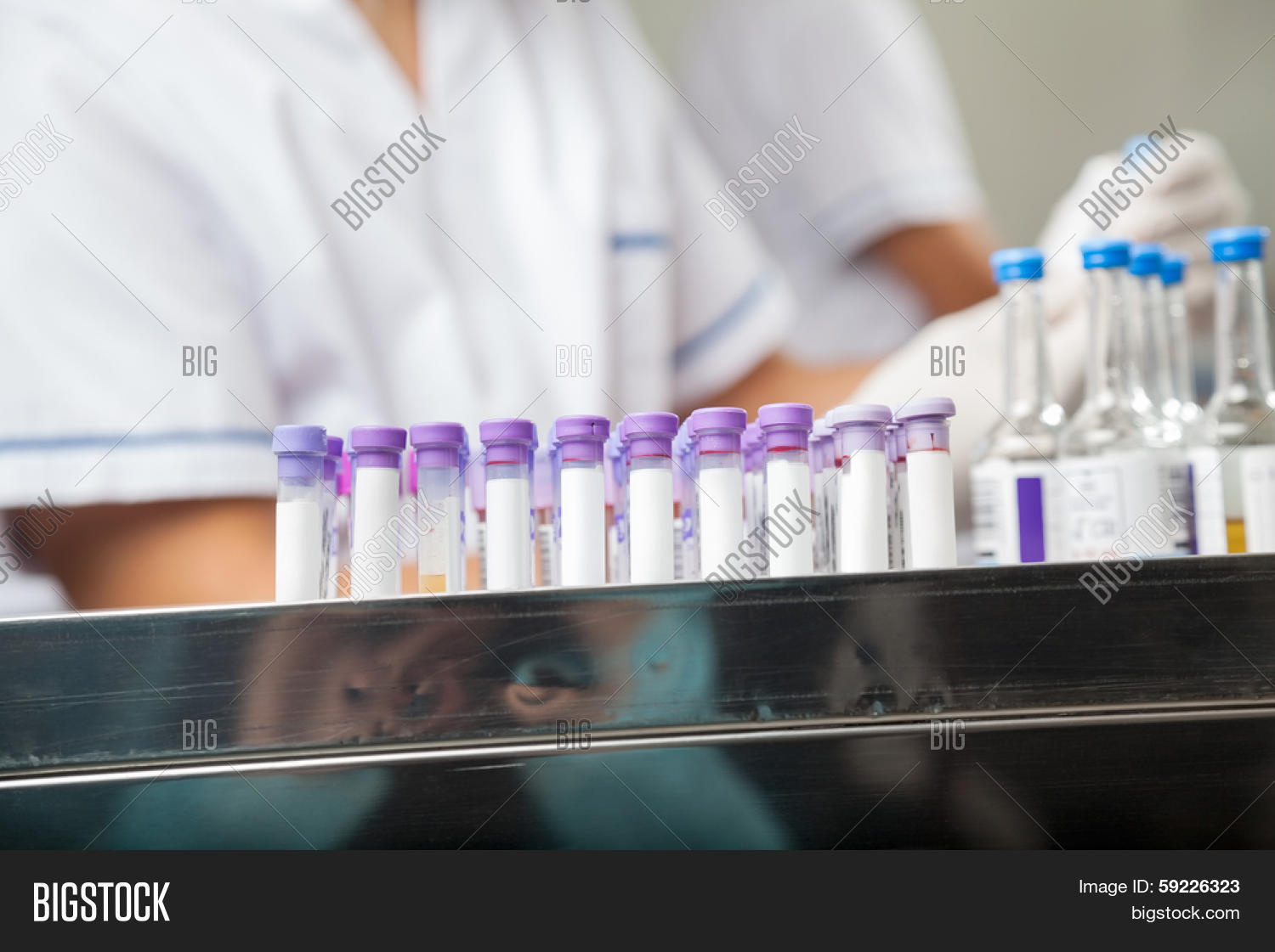Barcodes On Test Tubes Image & Photo (Free Trial) | Bigstock