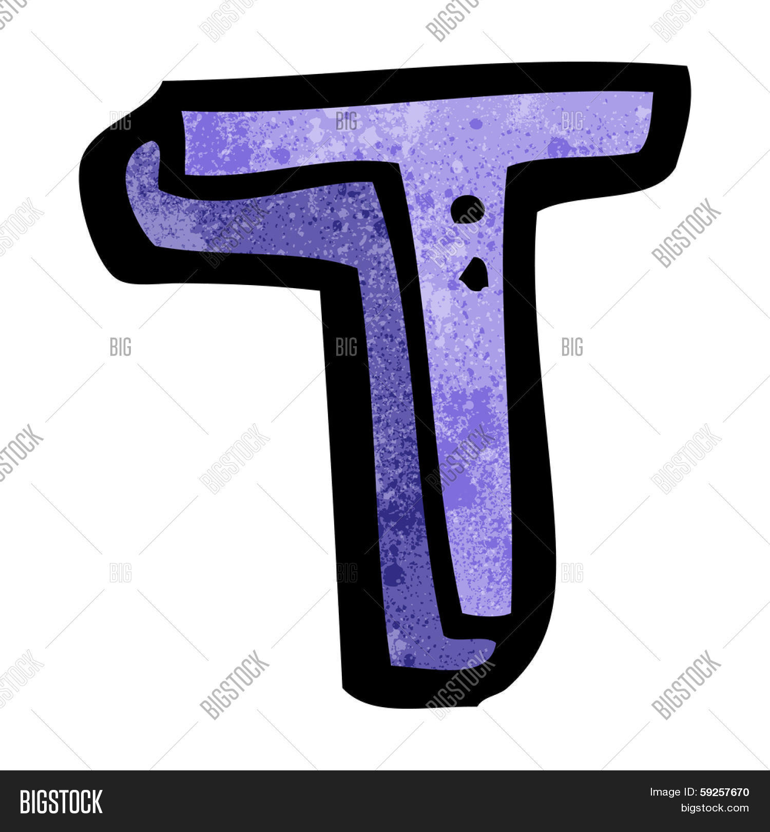 Cartoon Letter Vector & Photo (Free Trial) | Bigstock