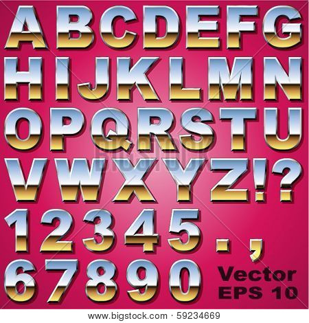 Alphabet Sit Shiny Vector & Photo (Free Trial) | Bigstock