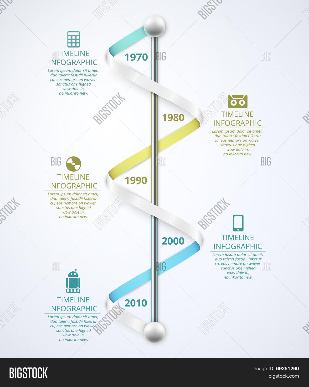 Timeline Infographic Vector & Photo (Free Trial) | Bigstock