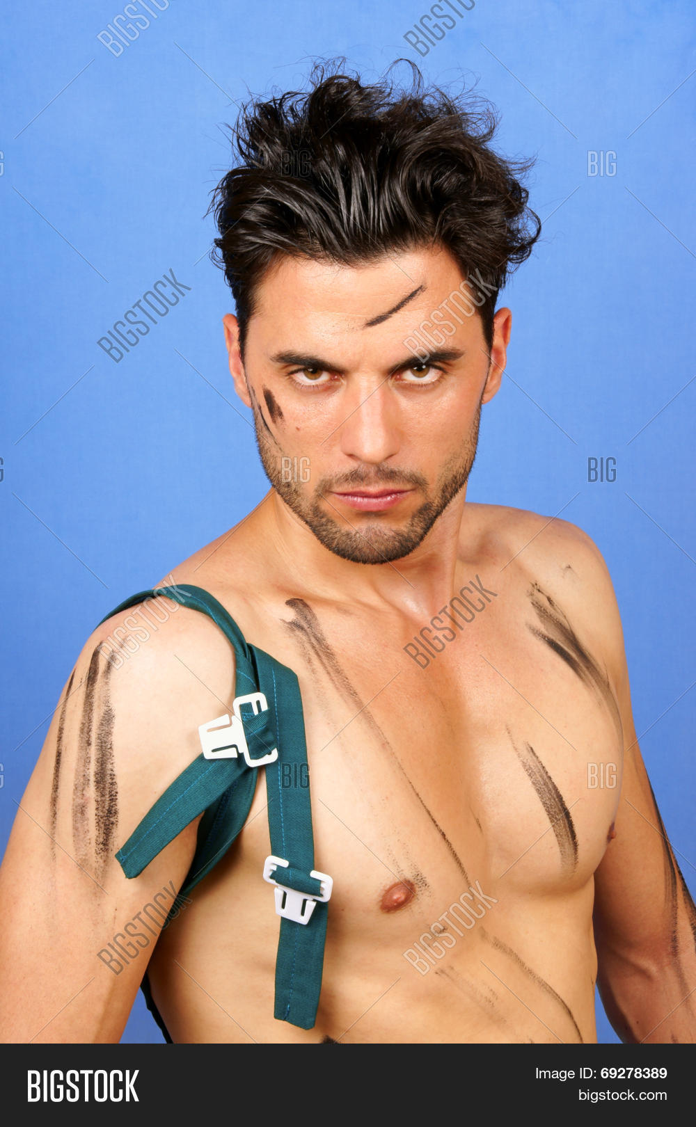 Sexy Shirtless Greasy Image And Photo Free Trial Bigstock