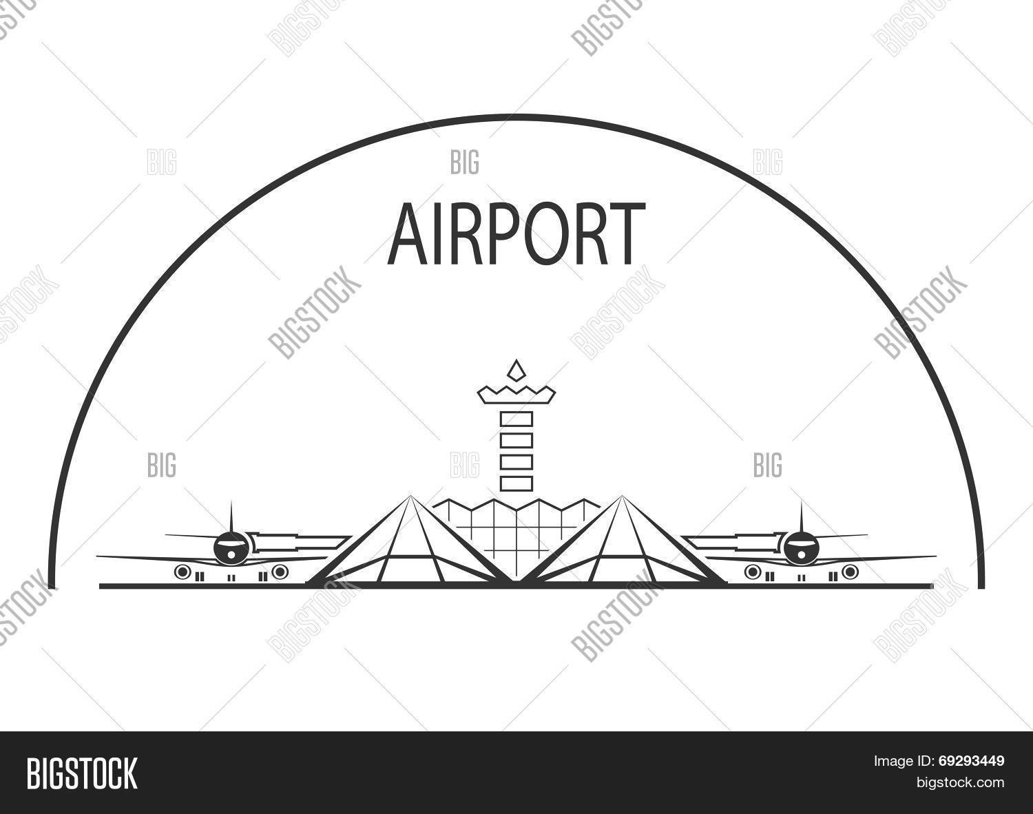 Airport Vector & Photo (Free Trial) | Bigstock