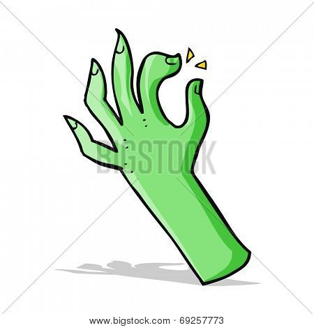 Cartoon Hand Symbol Vector & Photo (Free Trial) | Bigstock