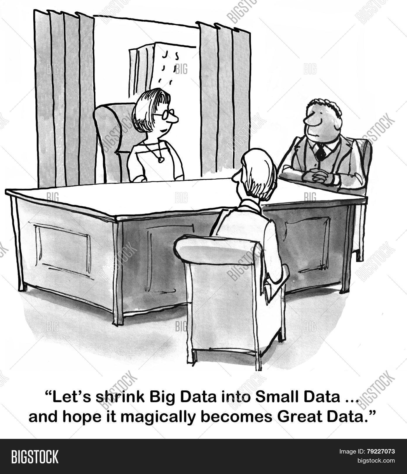 Big Data Cartoon