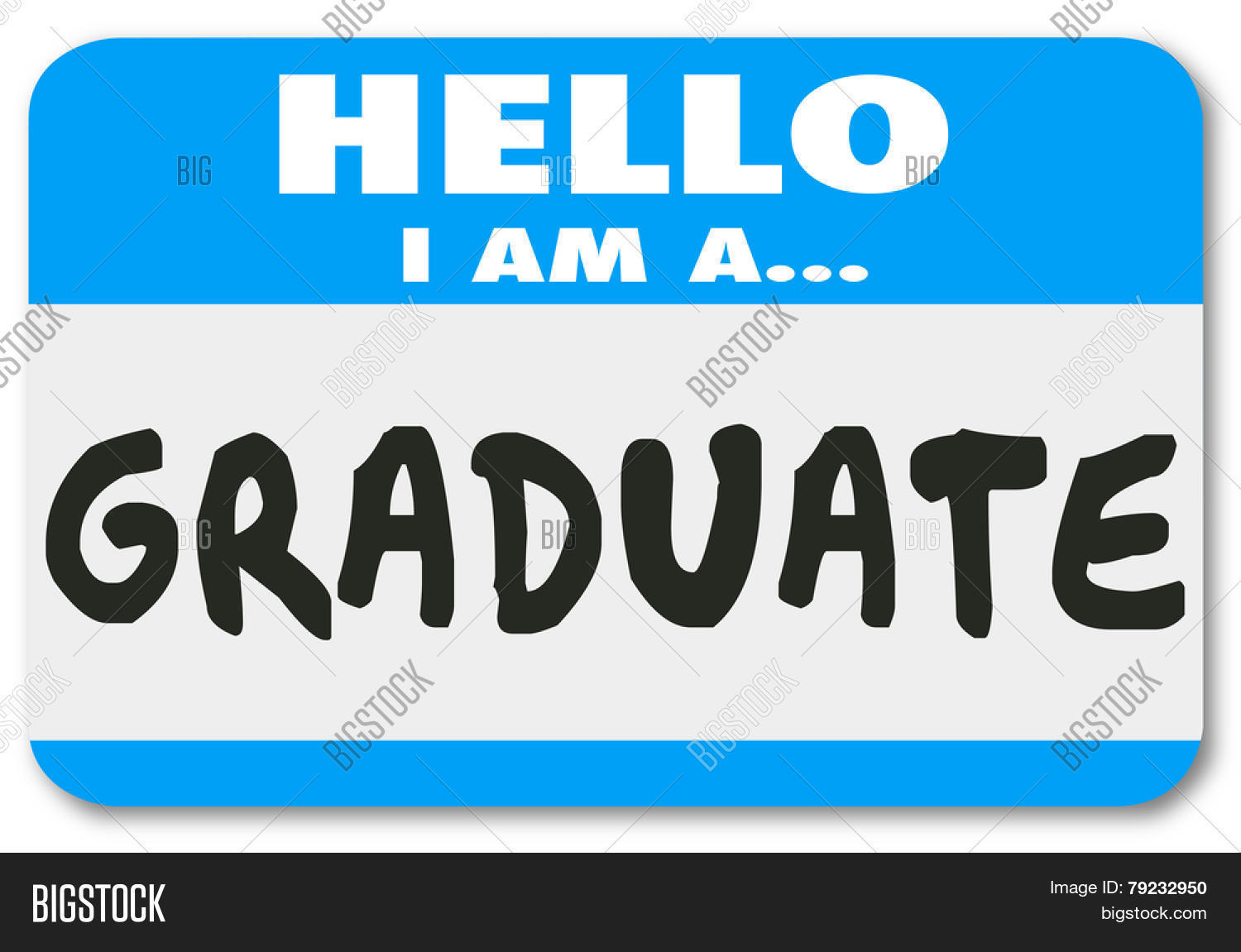 Hello Graduate Words Image & Photo (Free Trial) | Bigstock