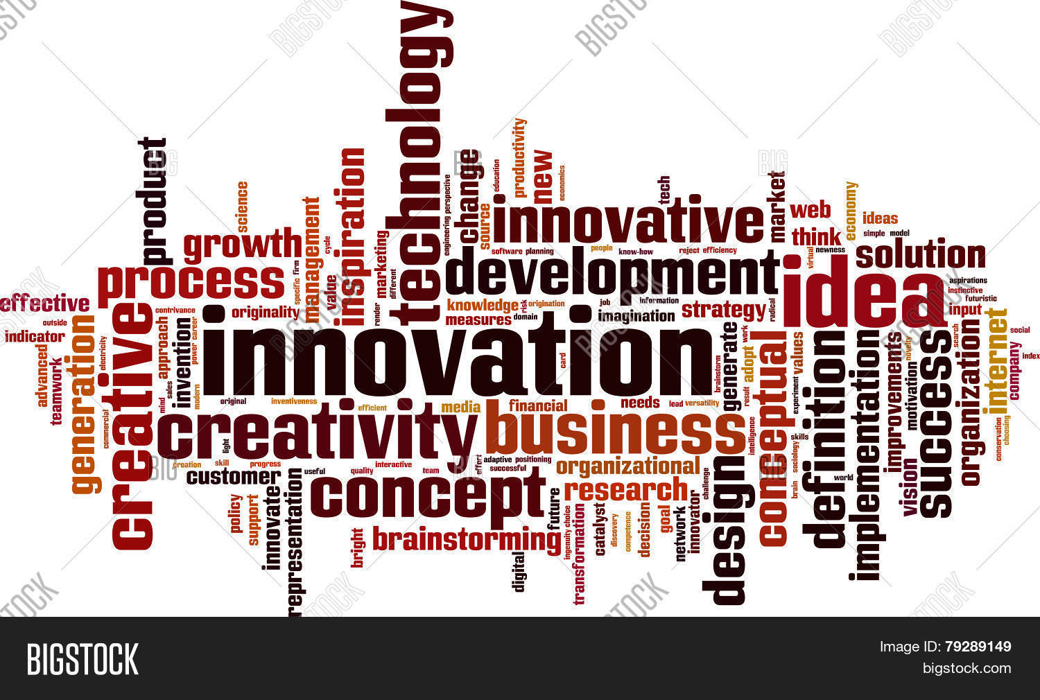 Innovation Word Cloud Vector & Photo (Free Trial) | Bigstock