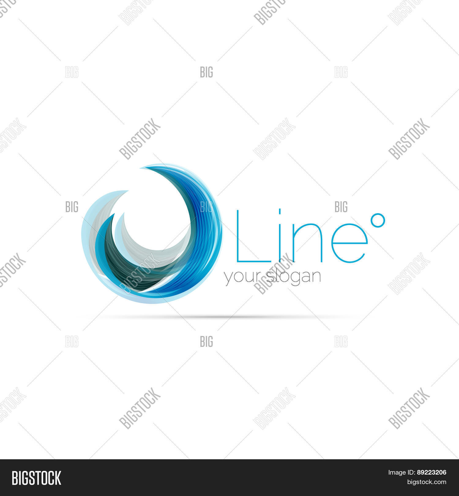 Swirl Company Logo Vector & Photo (Free Trial) | Bigstock