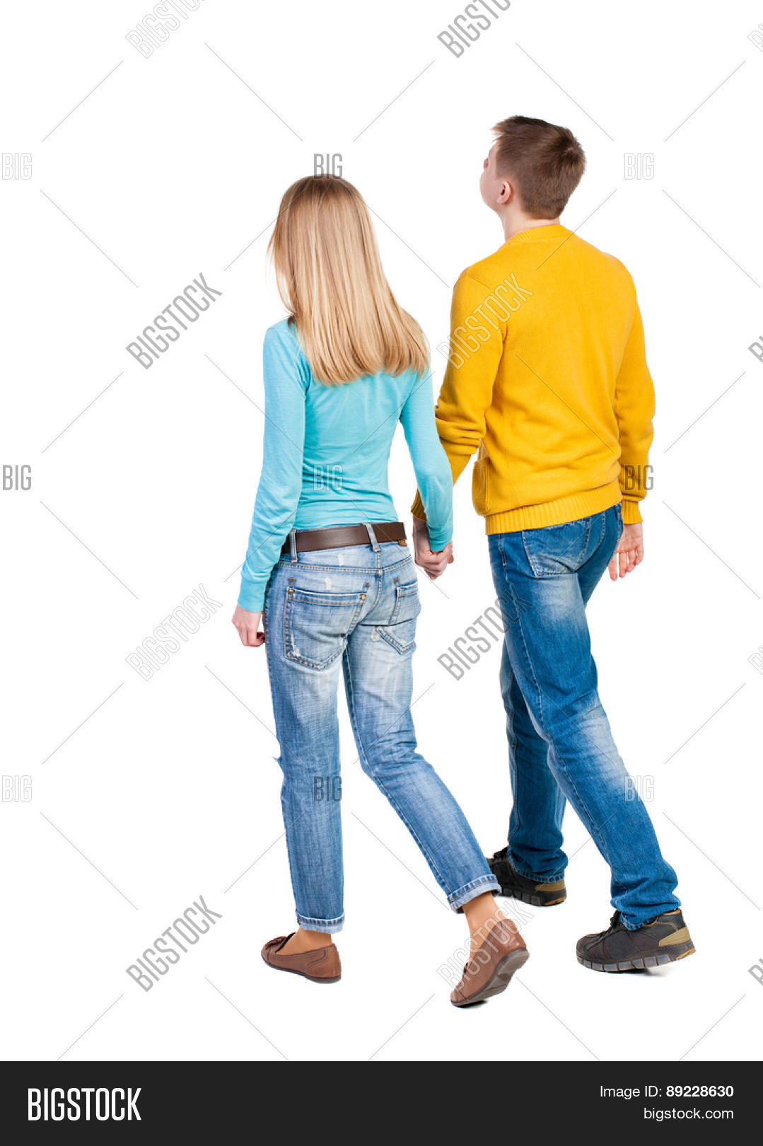 Back View Going Couple Image & Photo (Free Trial) | Bigstock