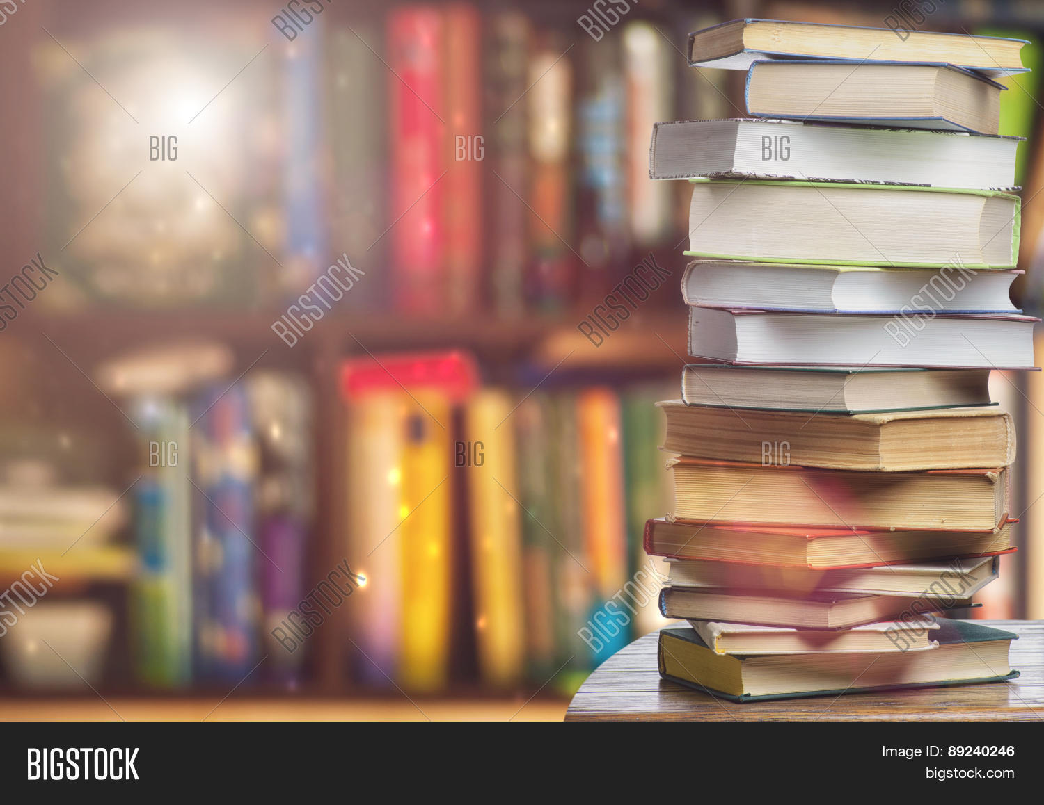 Bookshelf -background Image & Photo (Free Trial) | Bigstock