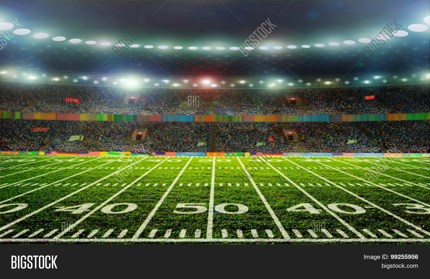 Soccer Ball On Field Image & Photo (Free Trial) | Bigstock