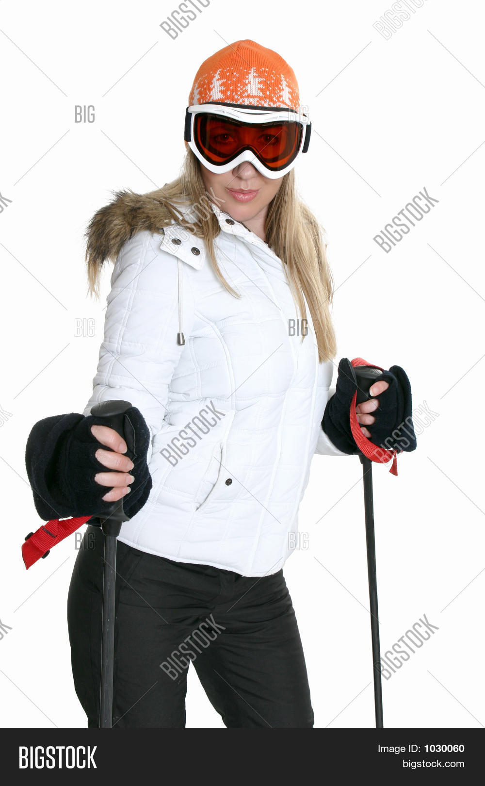 Female Skier Image & Photo (Free Trial) | Bigstock