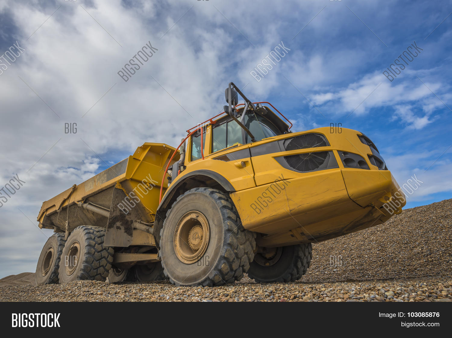 Construction Truck Image & Photo (Free Trial) | Bigstock