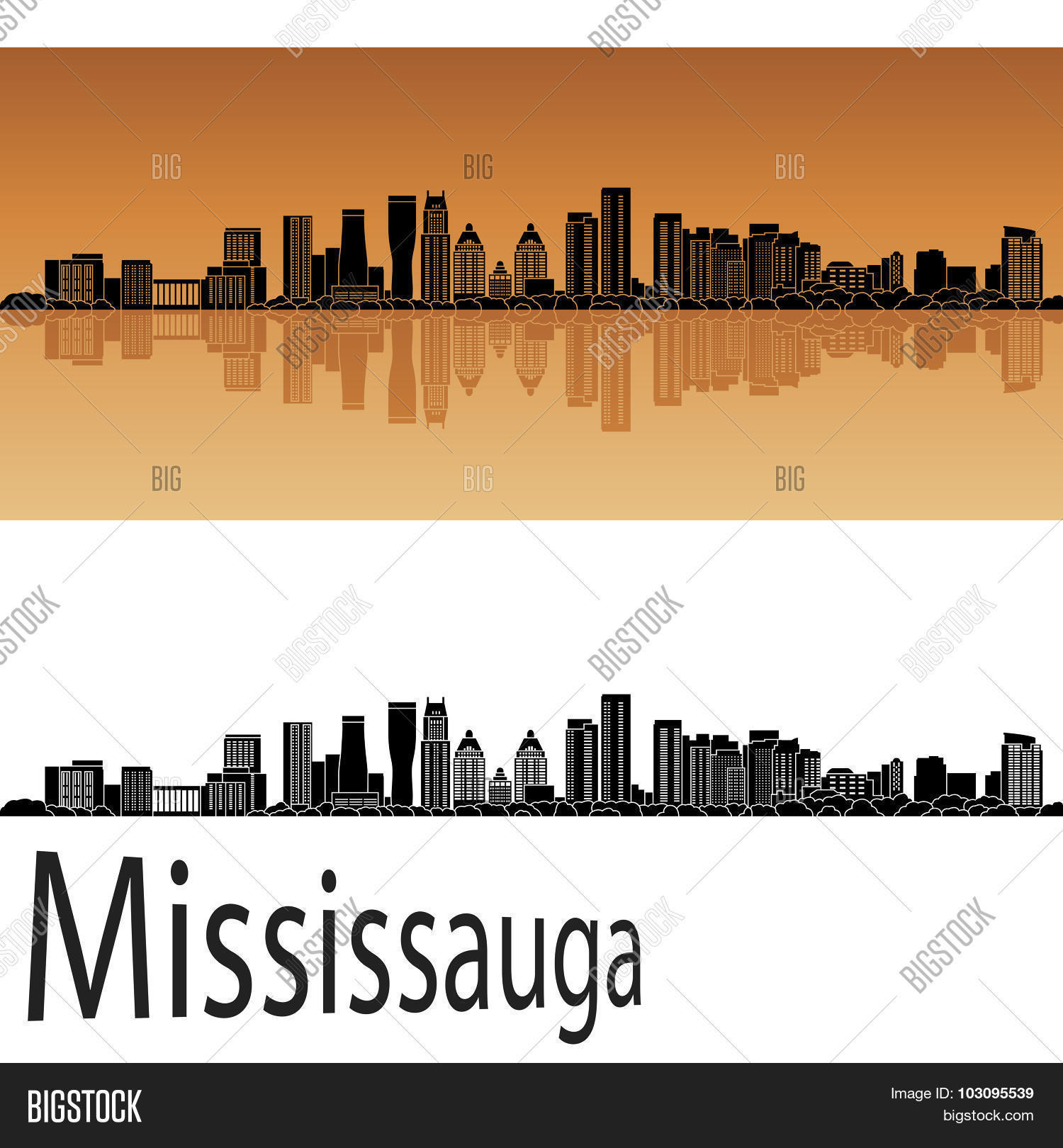 Mississauga Skyline Vector & Photo (Free Trial) | Bigstock